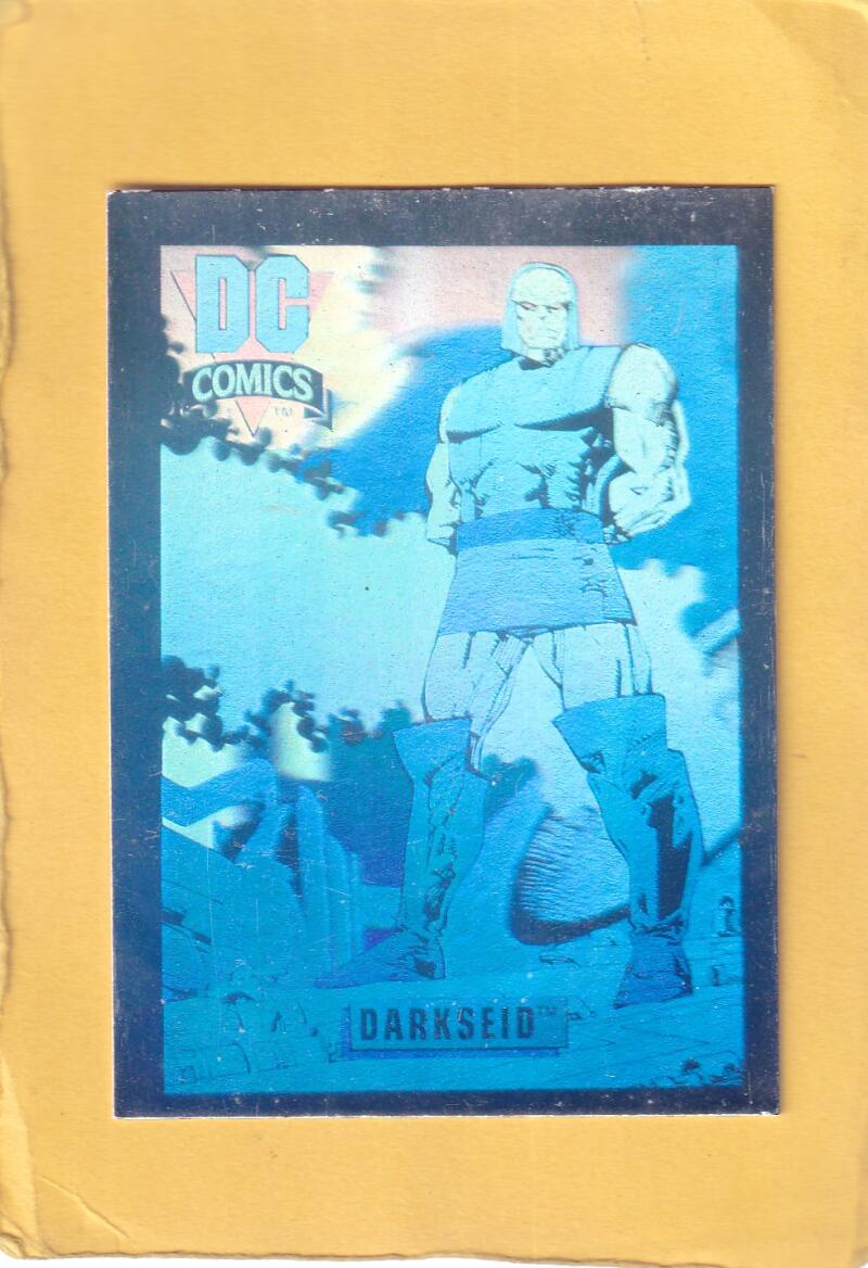 1992 Impel DC Comics Cosmic Holograms #DCH2 Darkseid Near Mint or Bett ...