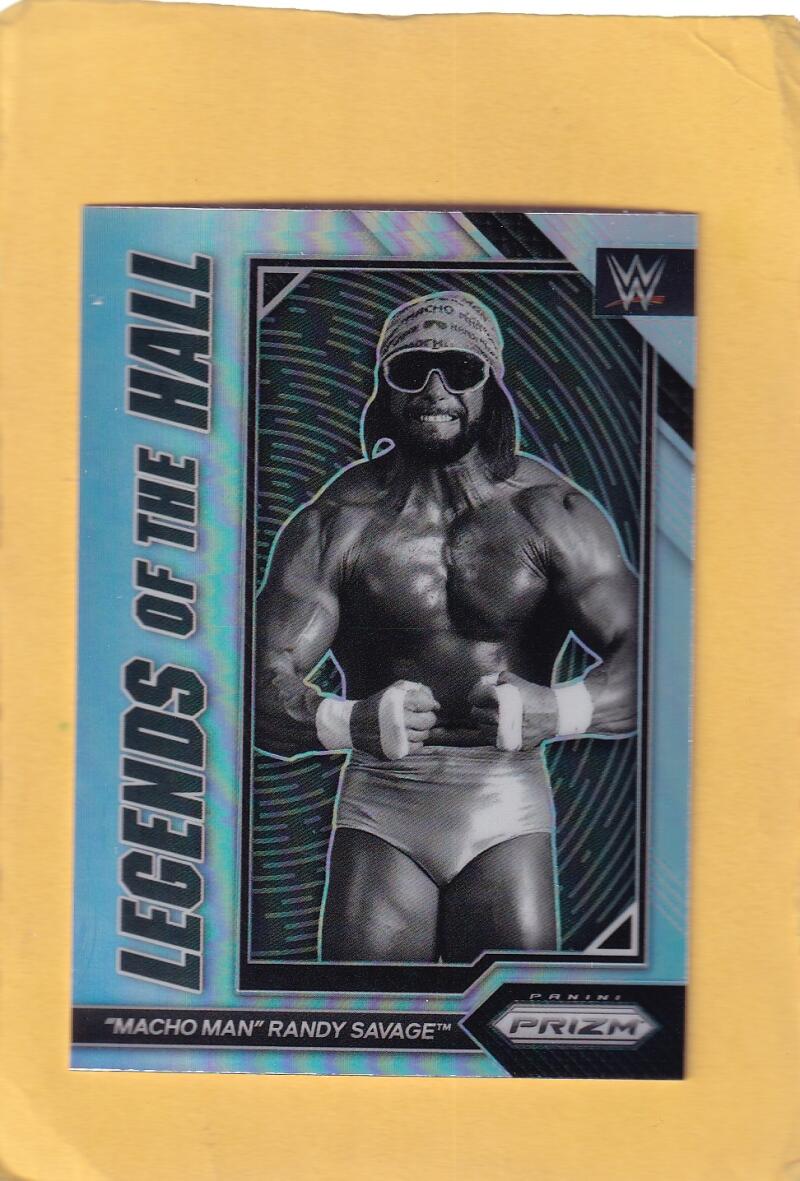 2023 Panini Prizm Legends of the Hall Prizms Silver #19 "Macho Man" Ra ...