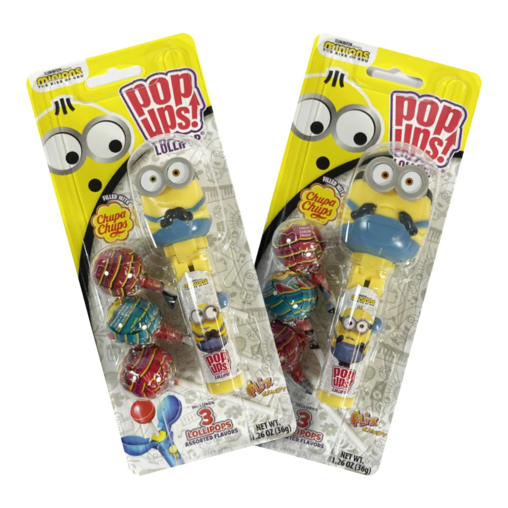 Minions The Rise of Gru Pop Ups! Lollipop Blister – Lefty's Sports
