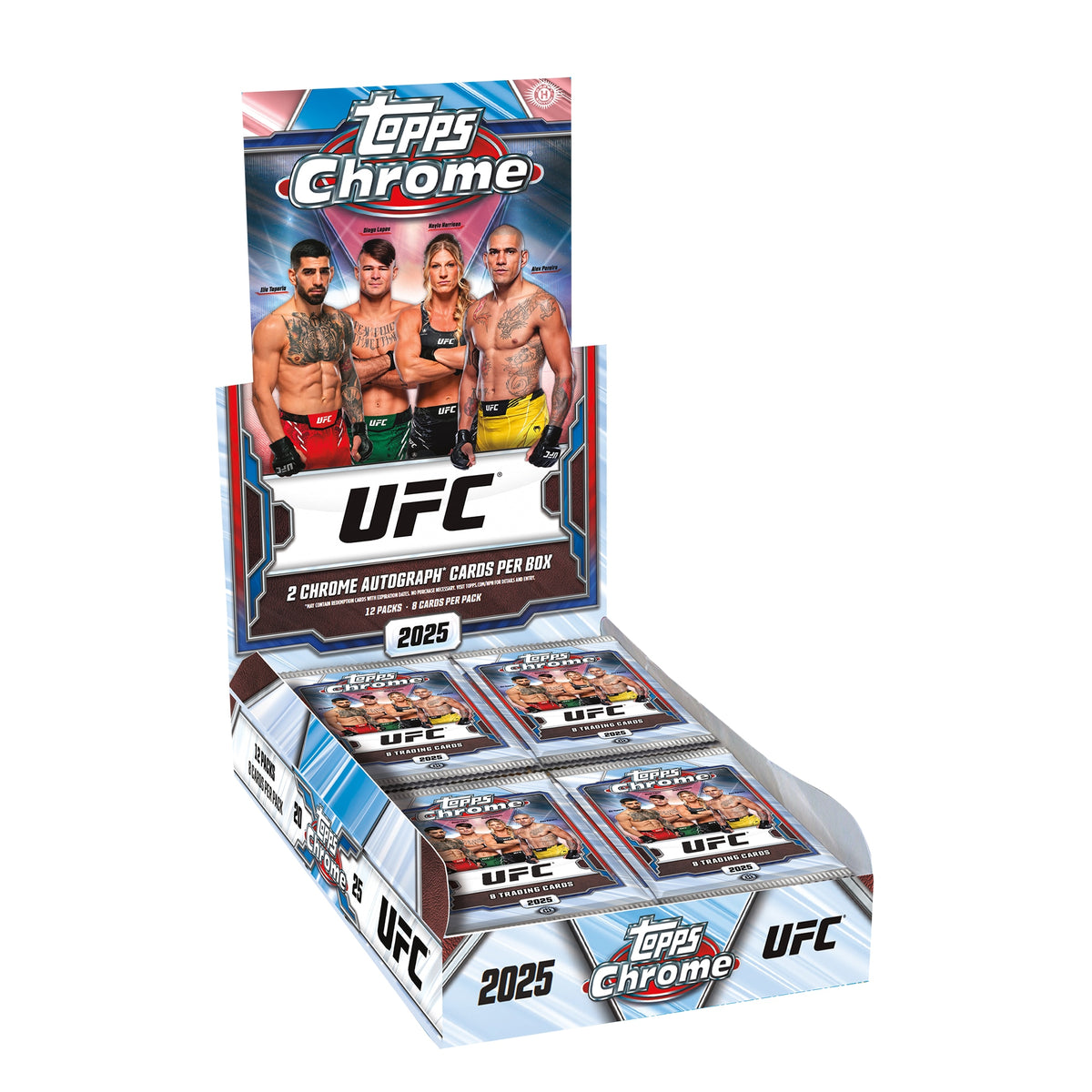 2025 Topps Chrome UFC Hobby Box – Lefty's Sports