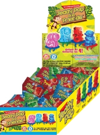 Teddy Pop and Friends Ring Lollipop – Lefty's Sports