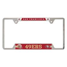 San Francisco 49ers License Plate Frame – Lefty's Sports