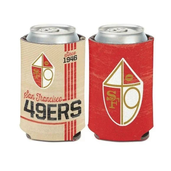 San Francisco 49ers 2-Sided Can Cooler Design – Lefty's Sports