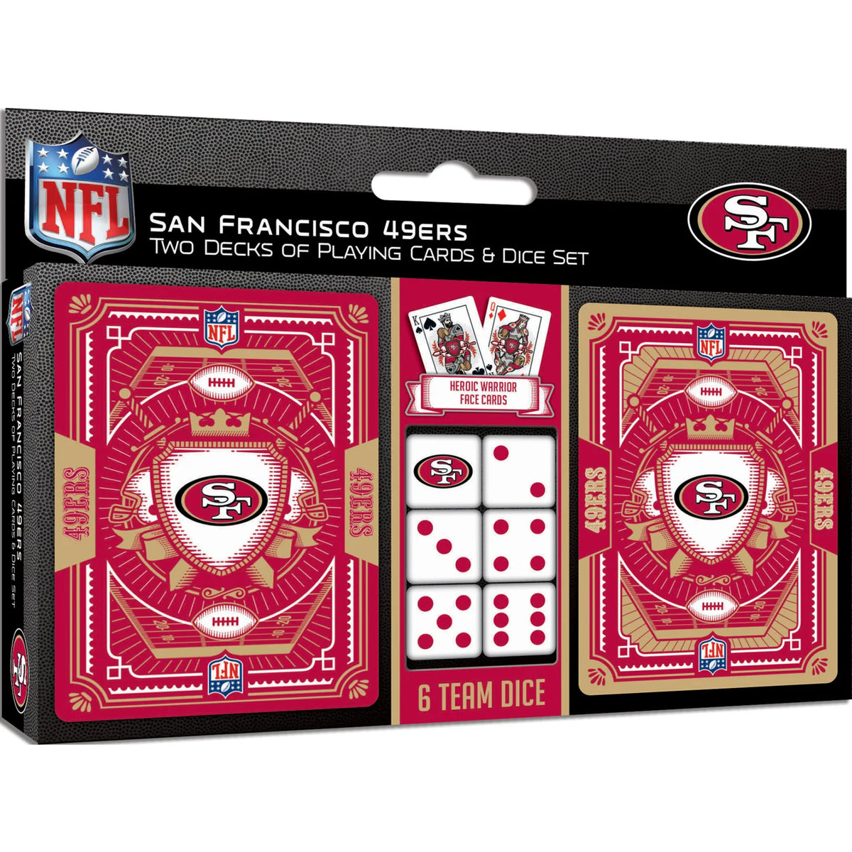 San Francisco 49ers Cards and Dice Set – Lefty's Sports