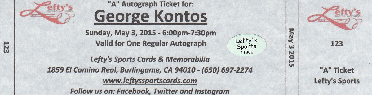 George Kontos "Greek God" San Francisco Giants Autographed 8x10 Photo ...